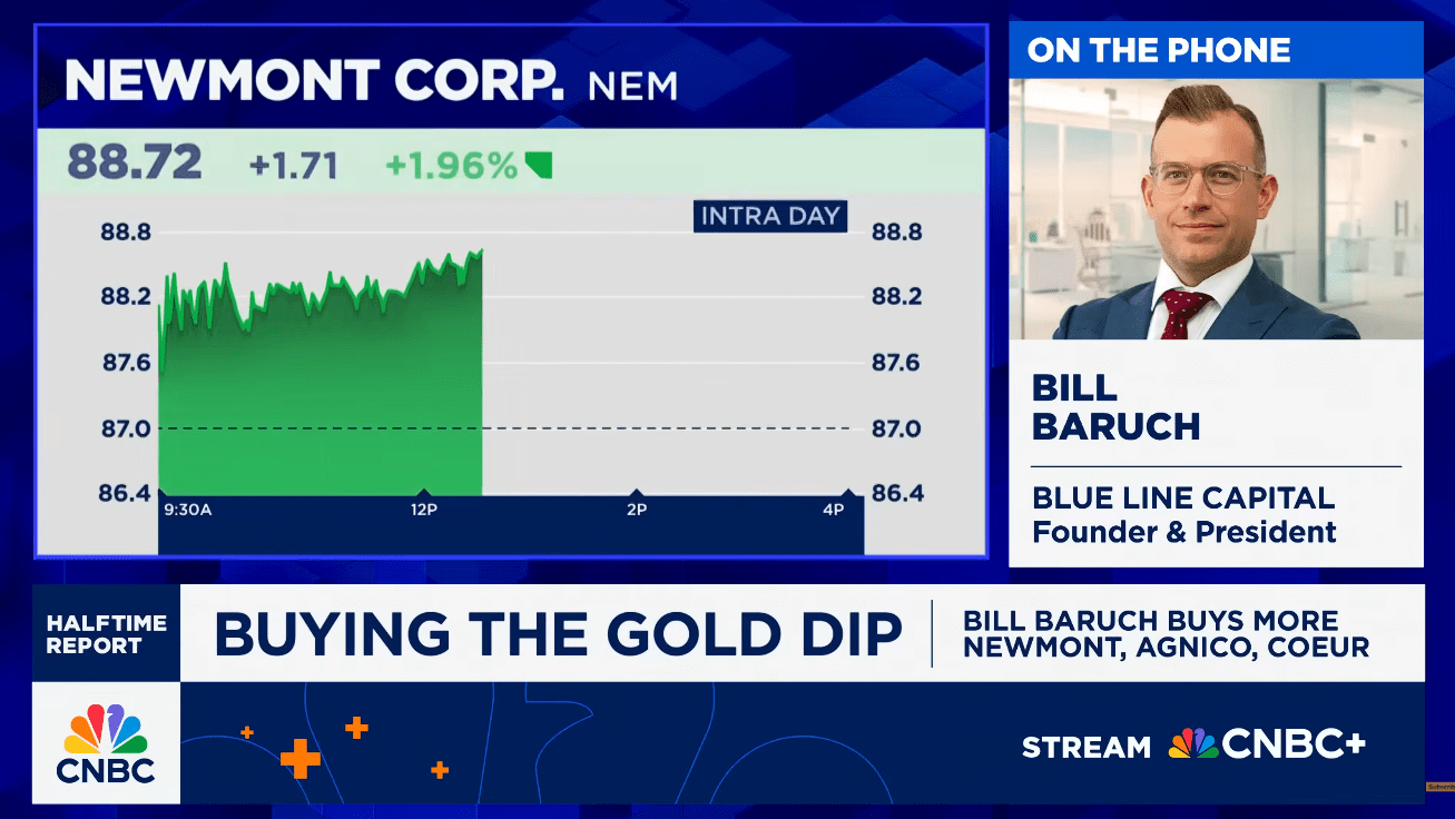 Trade Tracker: Bill Baruch buys the gold dip - Blue Line Capital